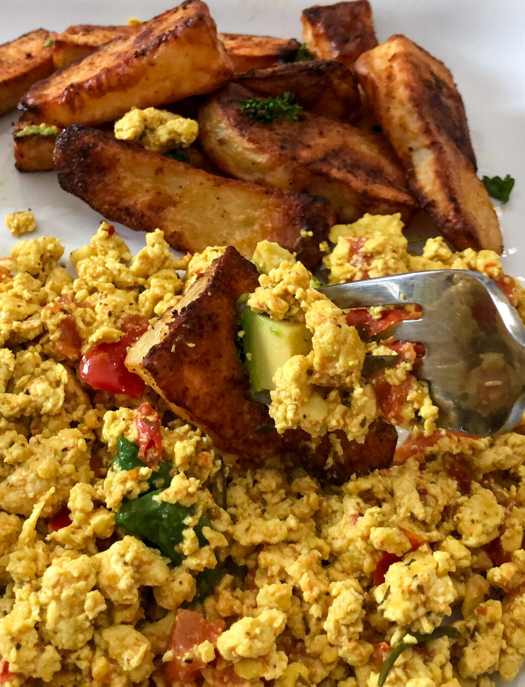 How To Make Scrambled Tofu - A Recipe for Fasting